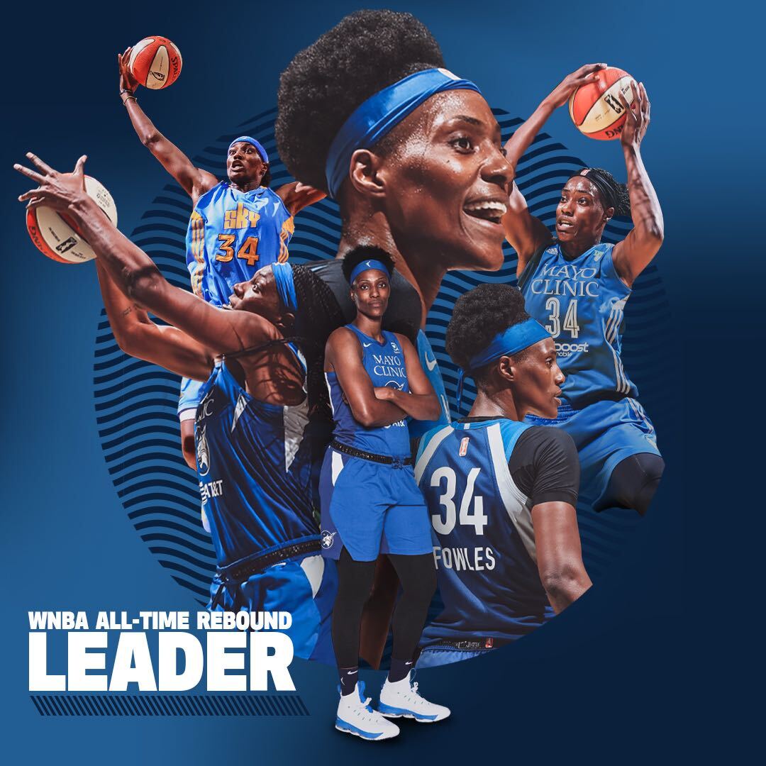 Sylvia Fowles passes Rebekkah Brunson to become WNBA's all-time leading ...