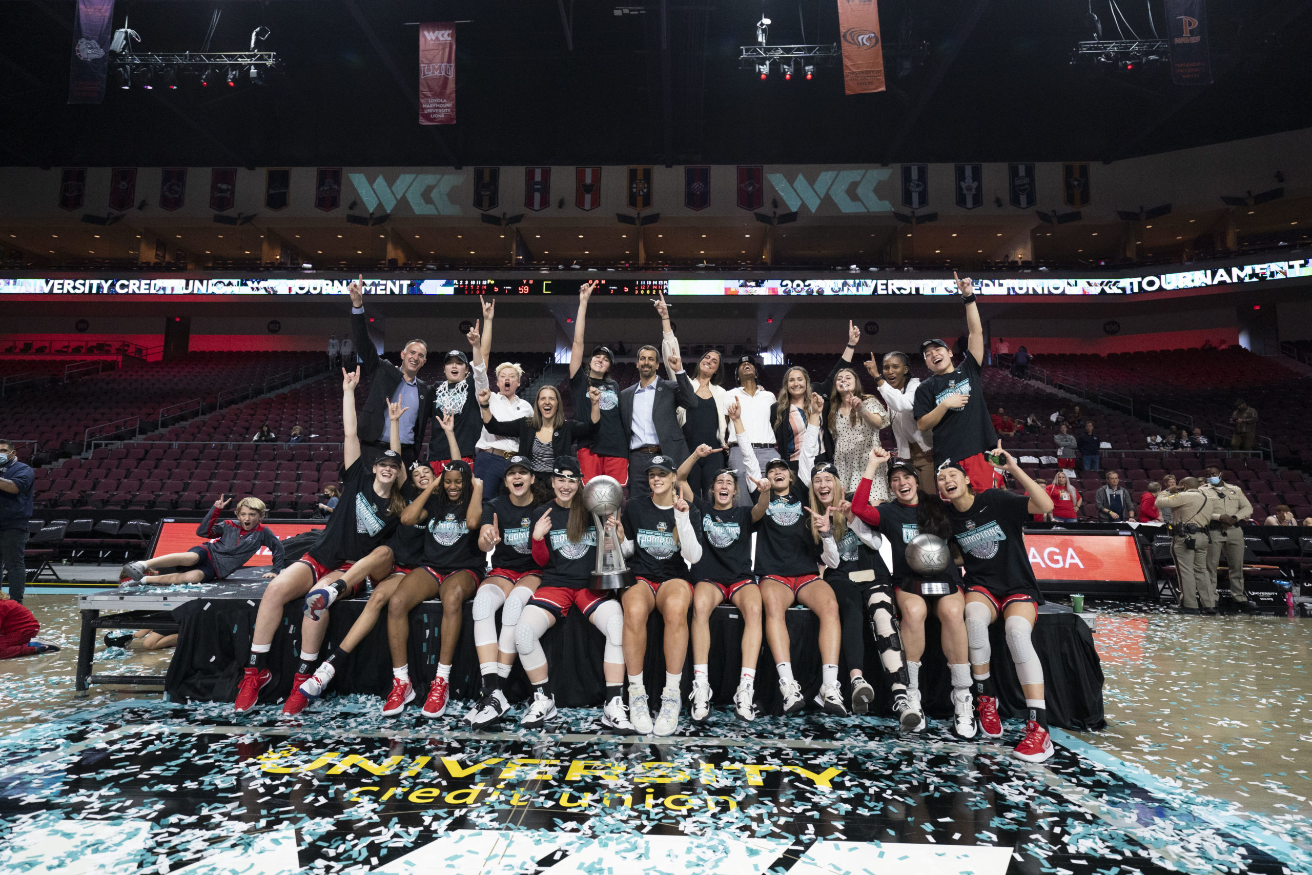 Gonzaga gets revenge-inside the WCC Tournament championship game