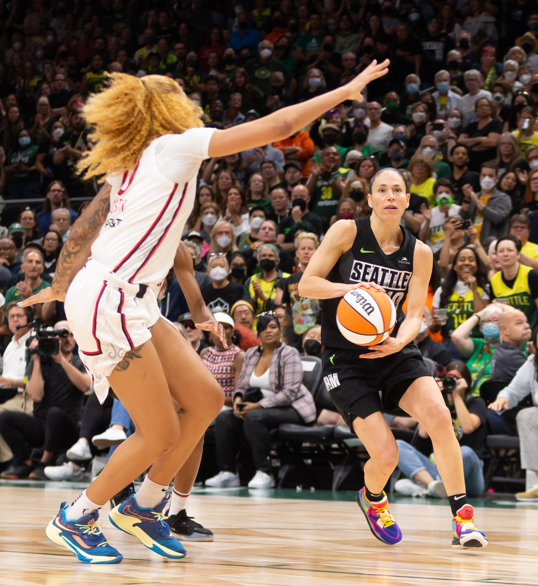 WBB Daily Briefing: Storm sweep Mystics in WNBA playoffs