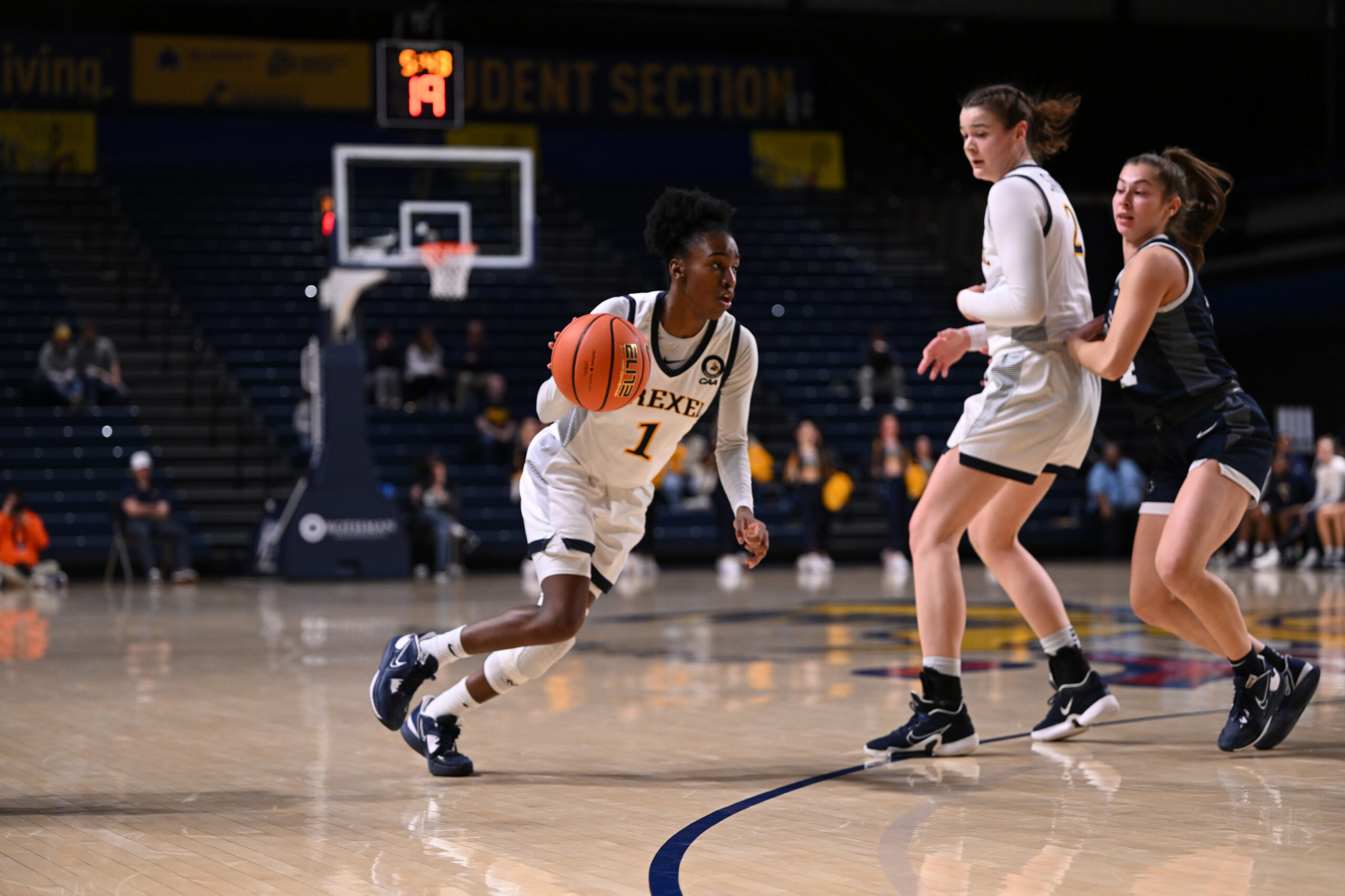 Keishana Washington found herself atop the NCAA in scoring
