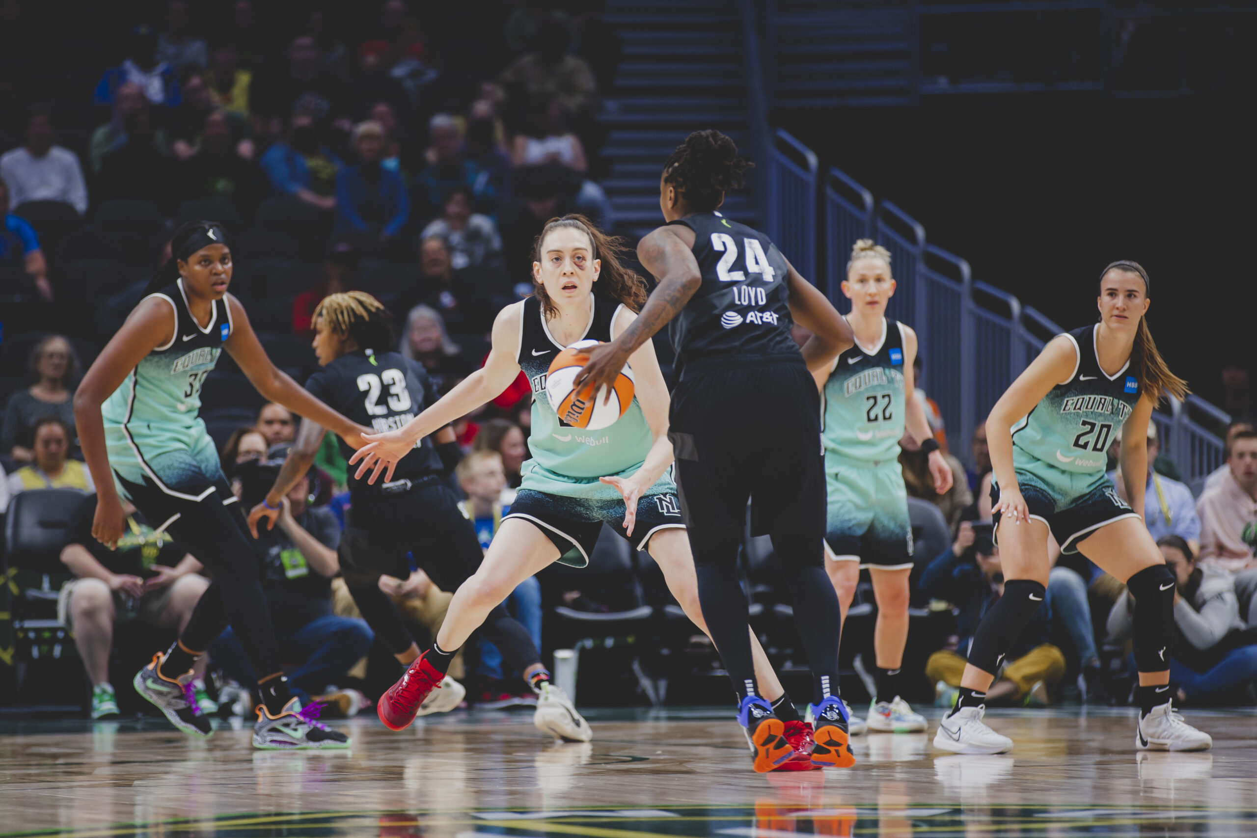 Jewell Loyd finds her voice and unlocks her potential