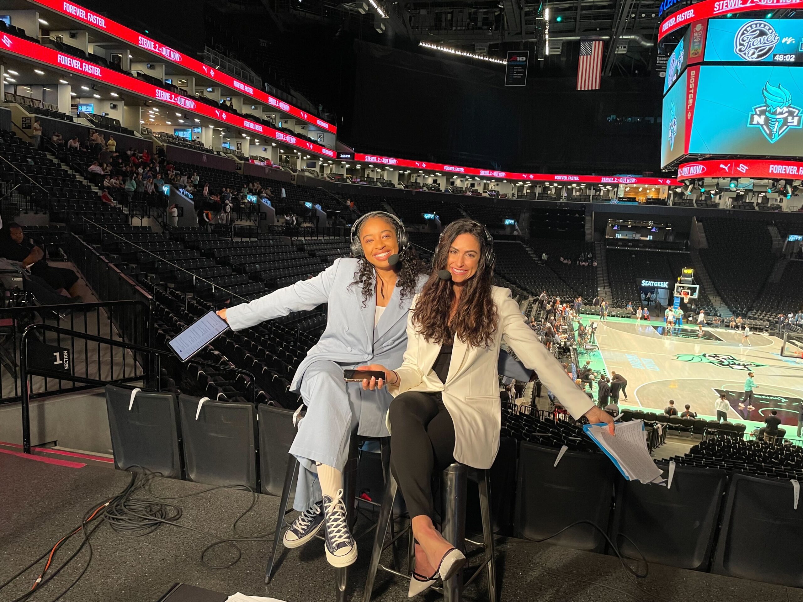 Zora Stephenson's journey to the Liberty's broadcast booth - The Next