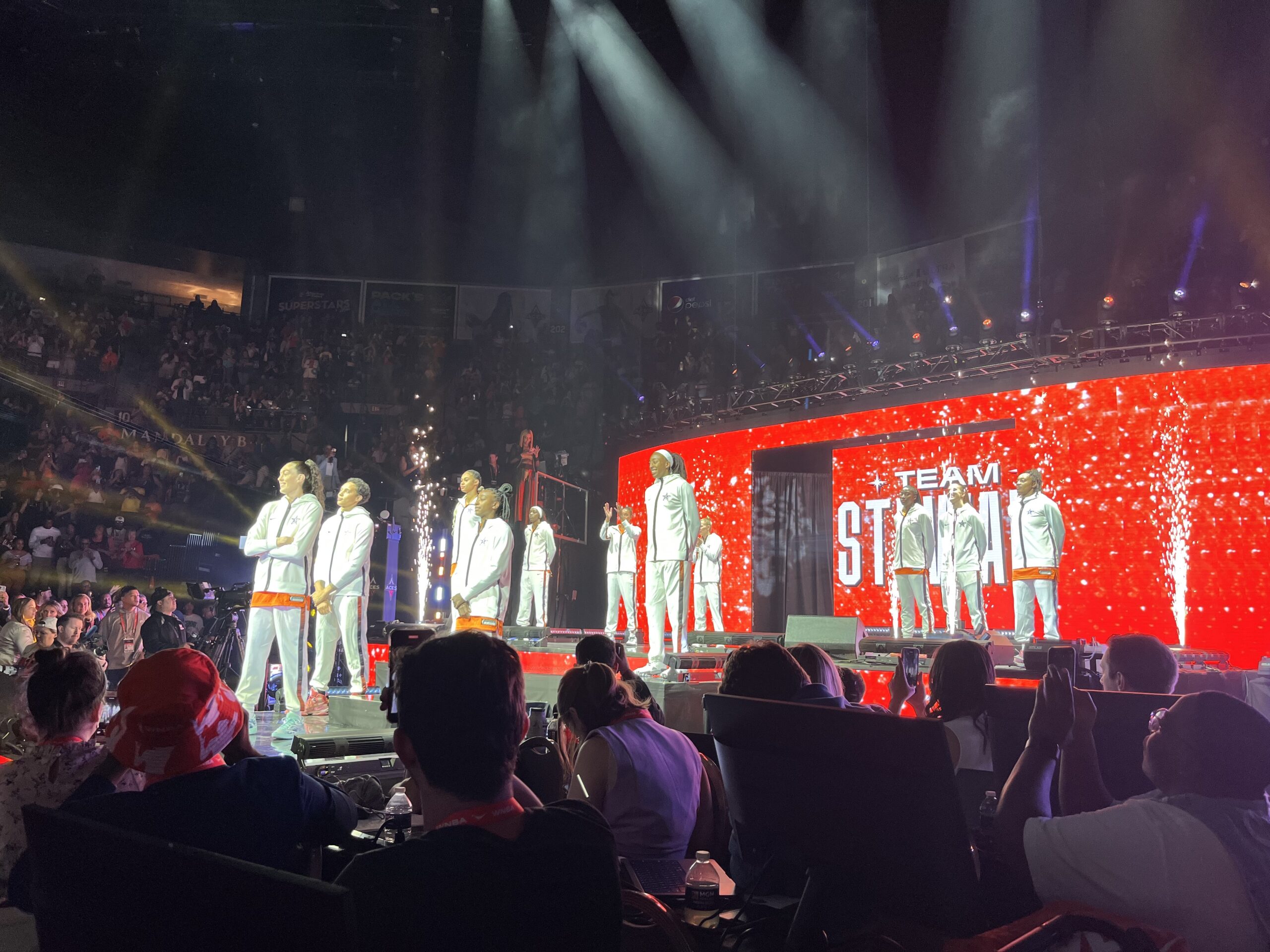 Team Stewart wins the 2023 All-Star game that was full of smiles