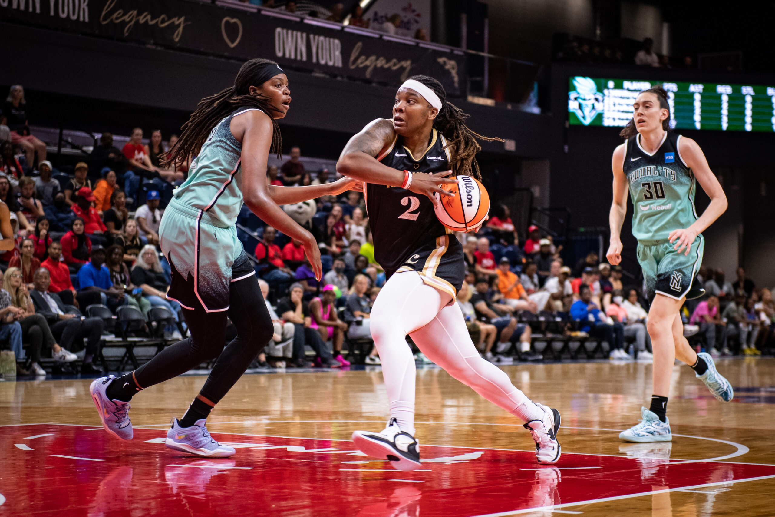 How Myisha Hines-Allen found her ‘sweet spot’ offensively - The Next
