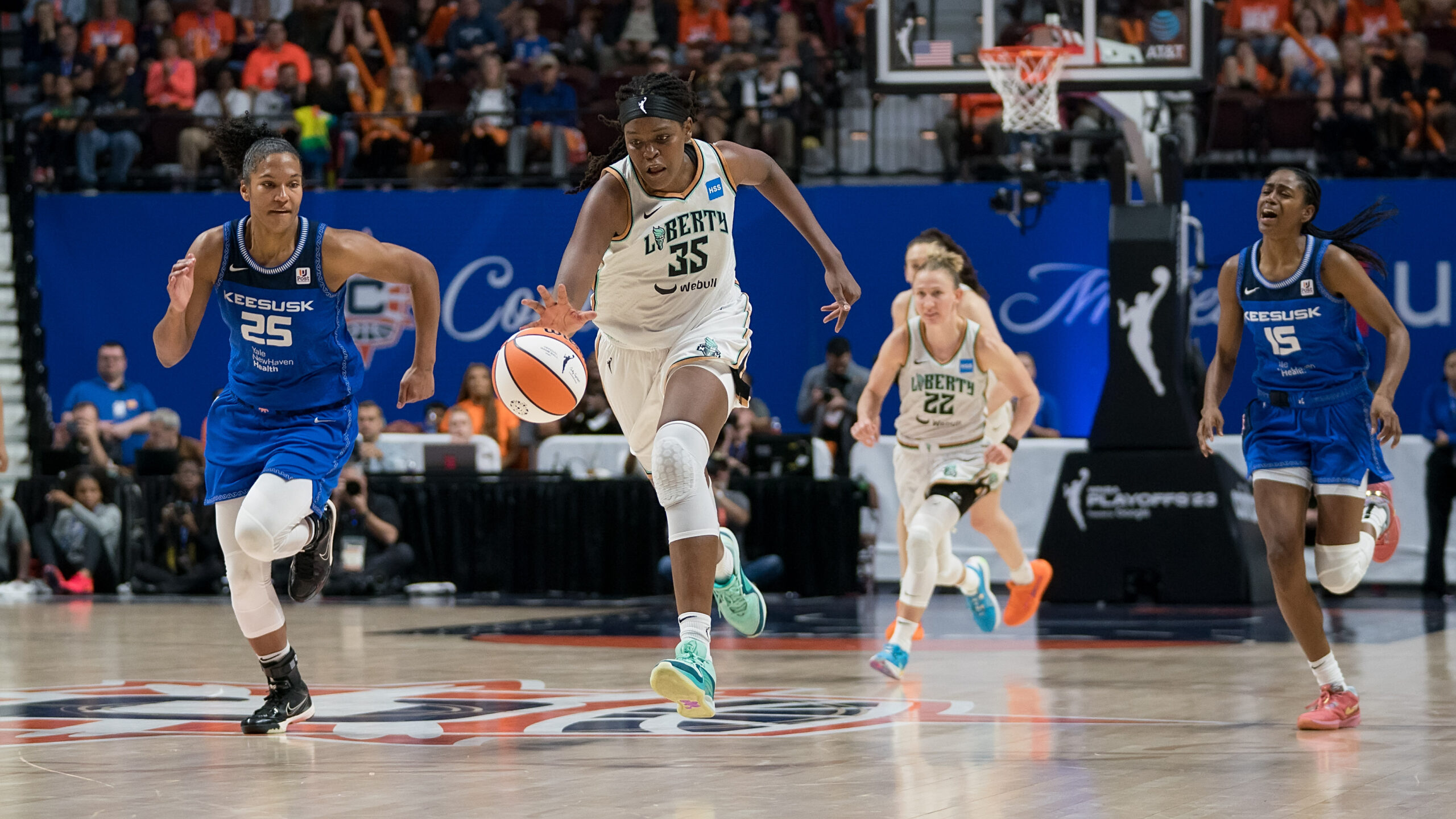 Jonquel Jones leads the Liberty to first WNBA finals in 21 years - The ...