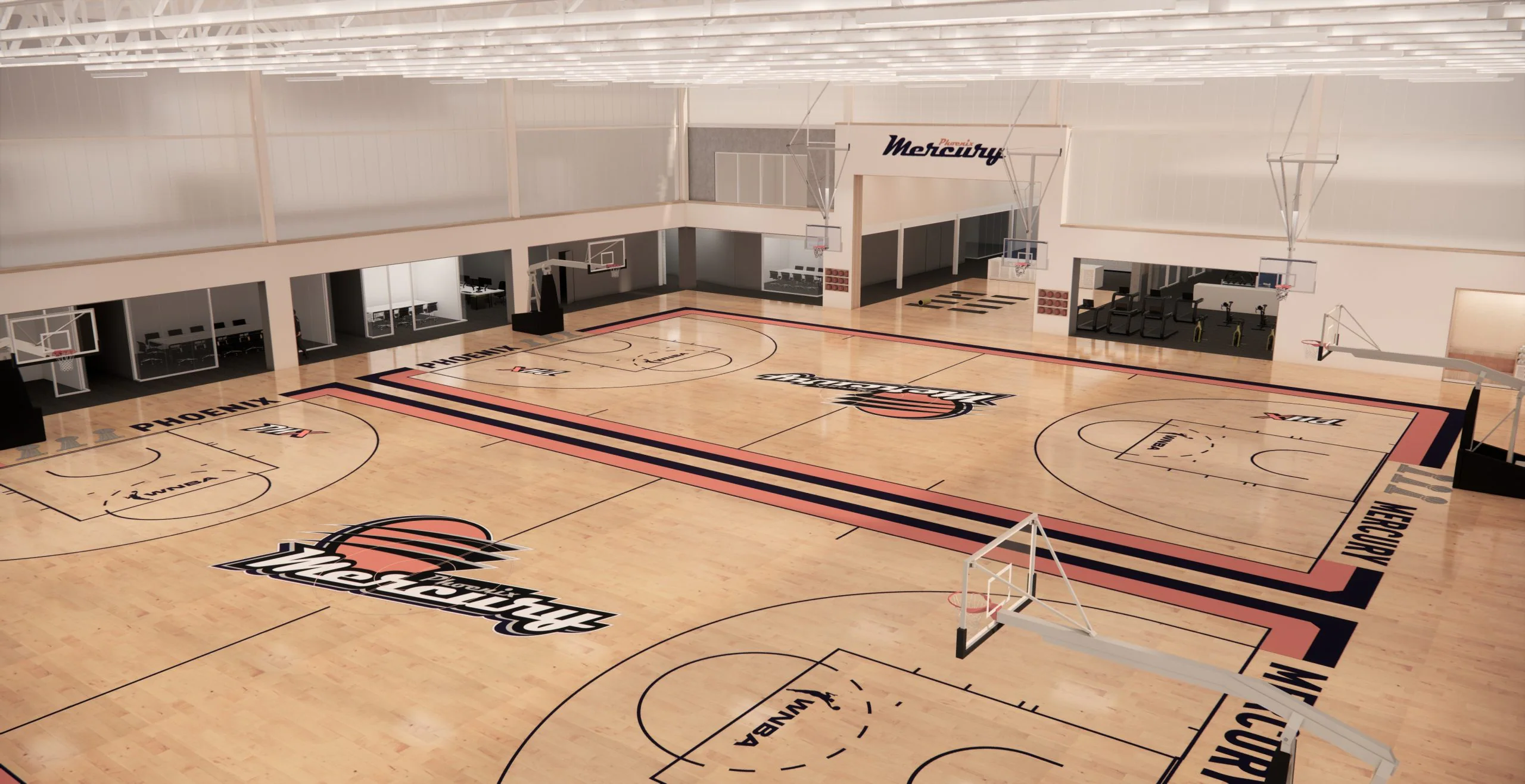 Phoenix Mercury hope new practice facility resets WNBA standard | The ...