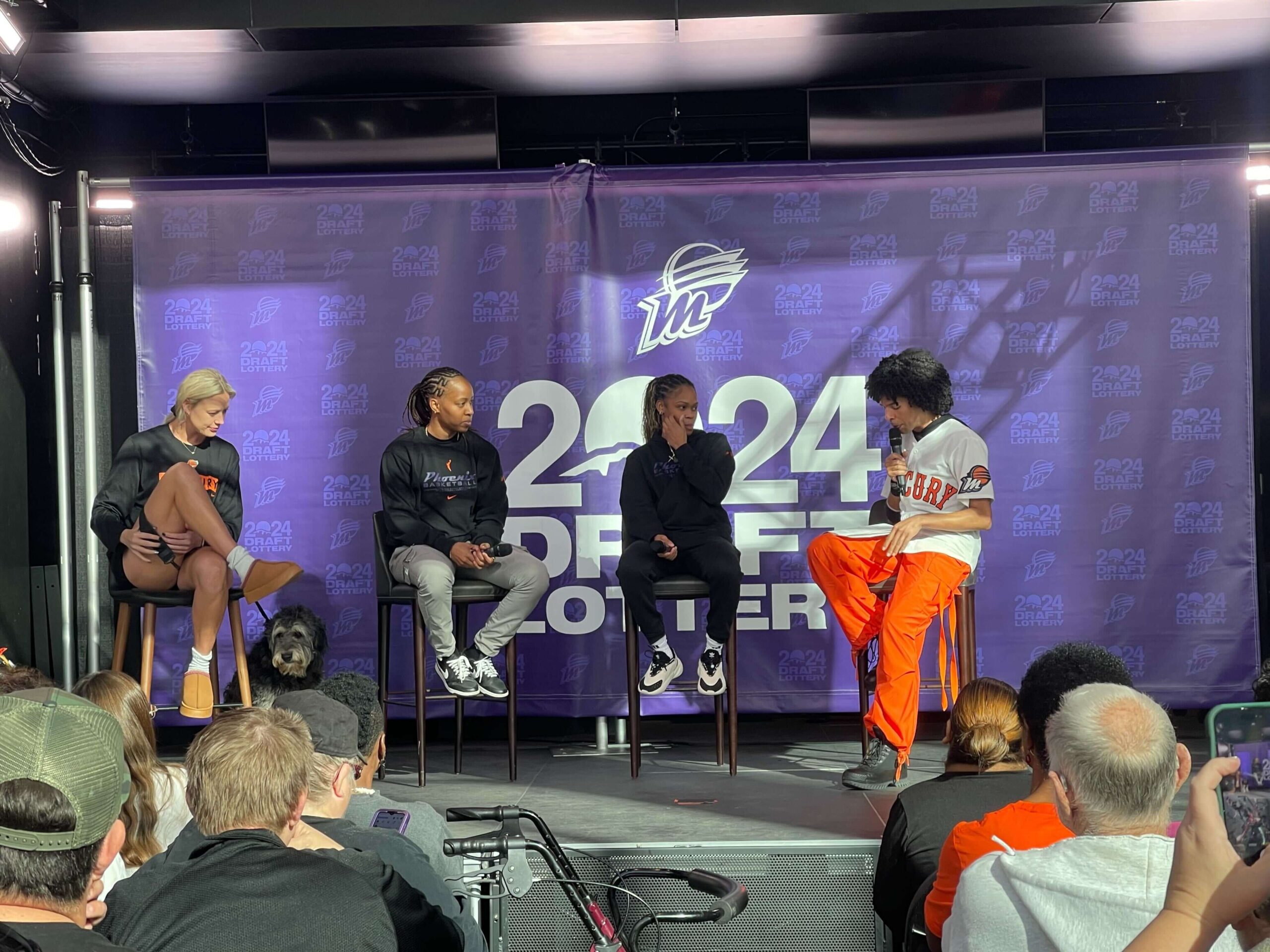 Inside the Mercury's WNBA Draft Lottery watch party - The IX Basketball