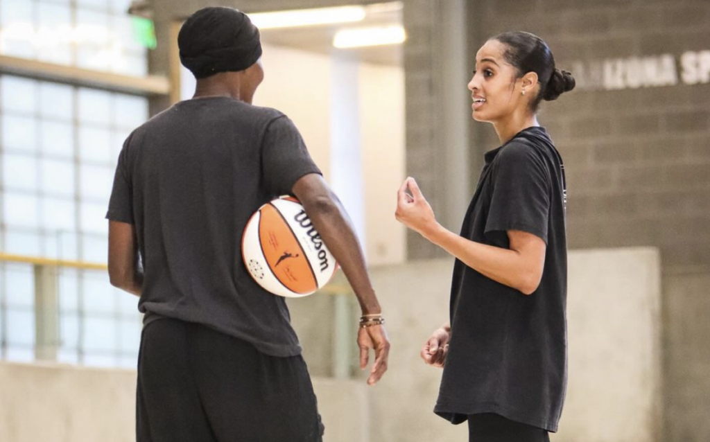 How Bridget Pettis helped Skylar Diggins-Smith return to the court ...