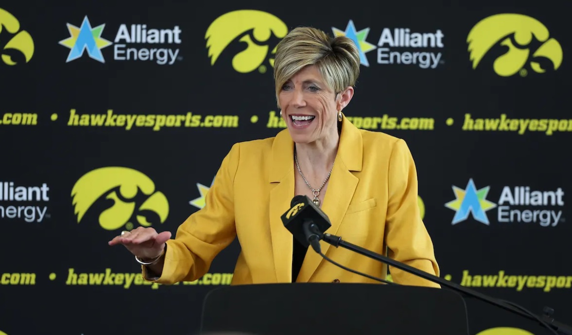 Inside Jan Jensen's introduction as Iowa’s next head coach - The IX ...