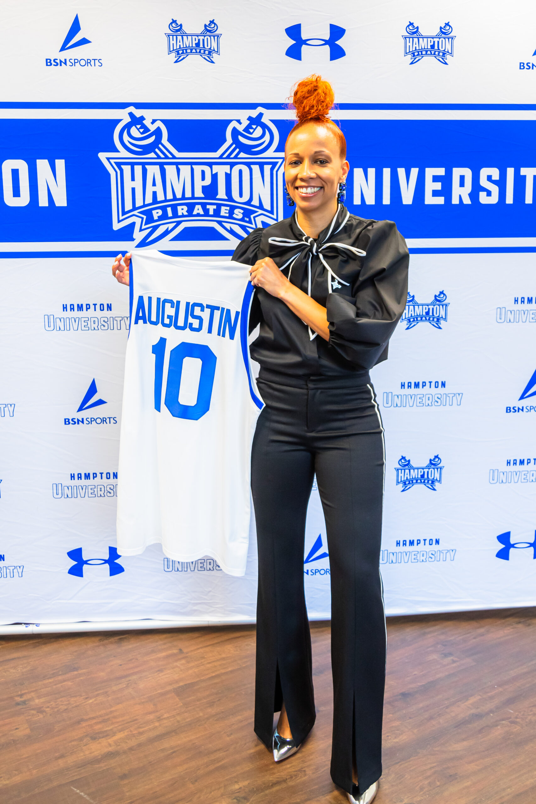 Tamisha Augustin is happy to return to her roots at Hampton - The IX Basketball