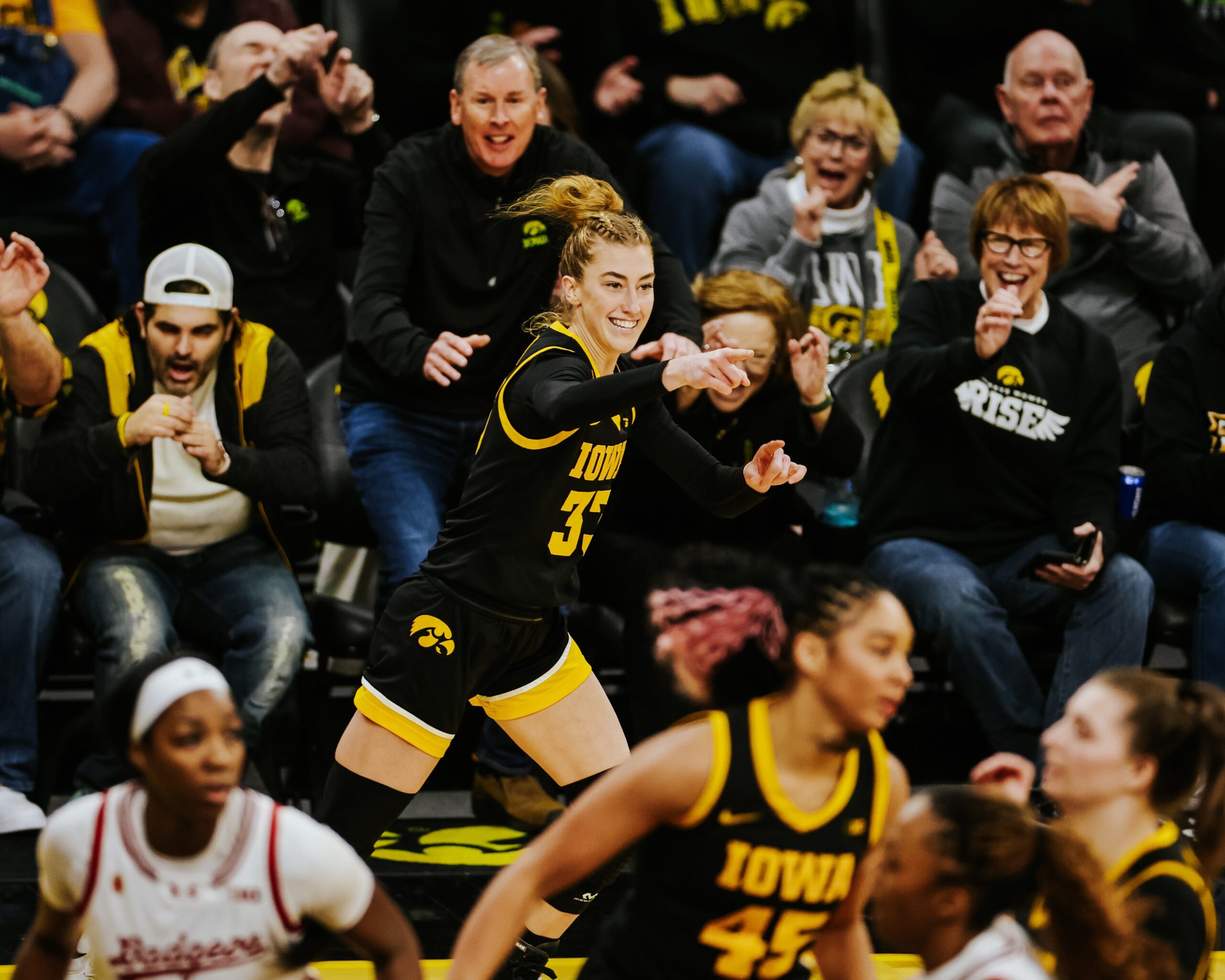Inside Lucy Olsen's first — and only — year at Iowa - The IX Basketball
