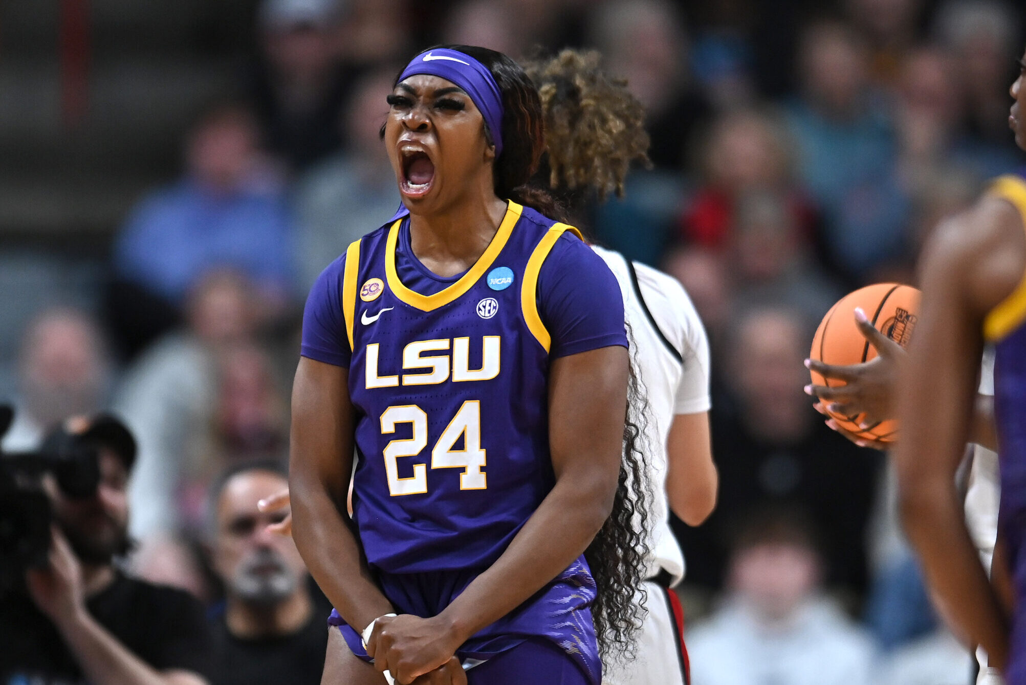 Unstoppable Aneesah Morrow leads LSU to Elite Eight - The IX Basketball