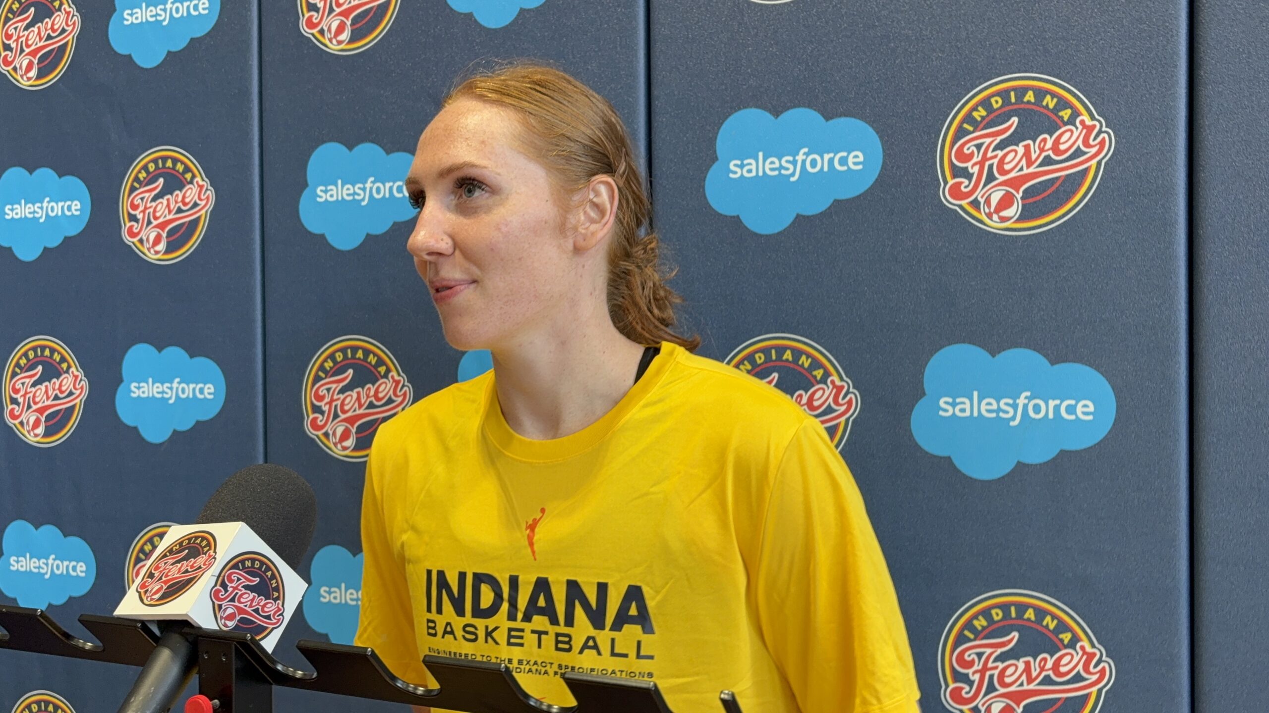 Chloe Bibby hopes to fit in with Indiana Fever after whirlwind week - The IX Basketball