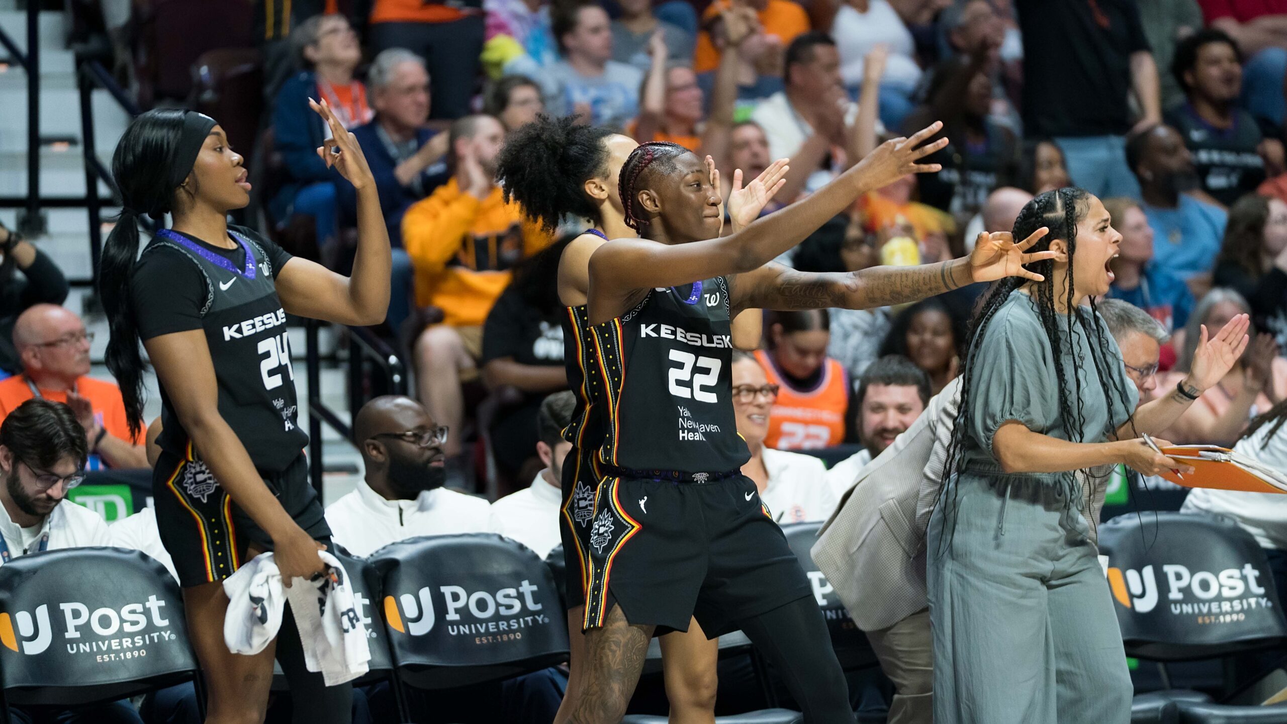 Connecticut Sun rookie trio makes its case for All-Rookie team - The IX ...