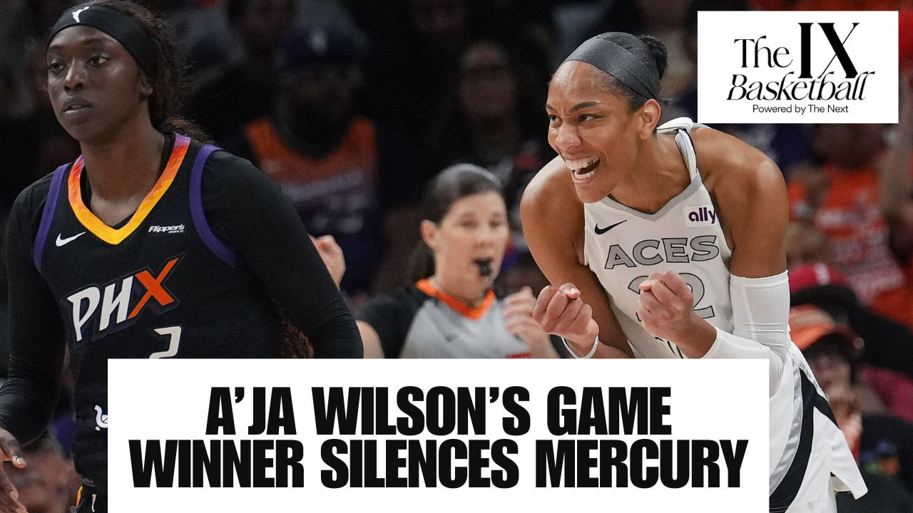 Live from the WNBA Finals: A'ja Wilson gives the Aces a 3-0 lead - The ...